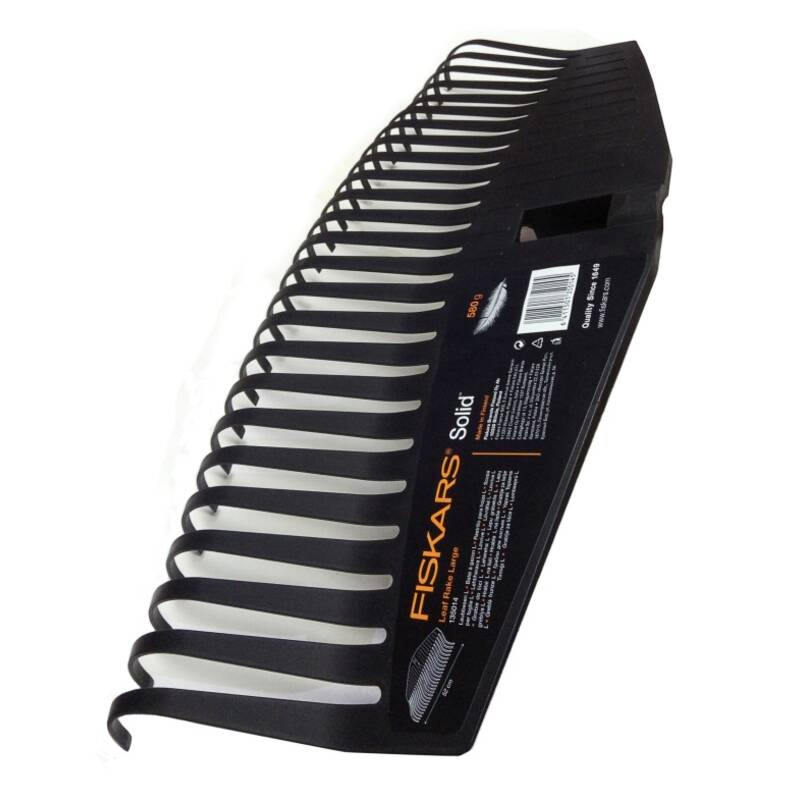 Грабли для листьев L без черенка Solid FISKARS 1014915 в Москве – купить по низкой цене в ...